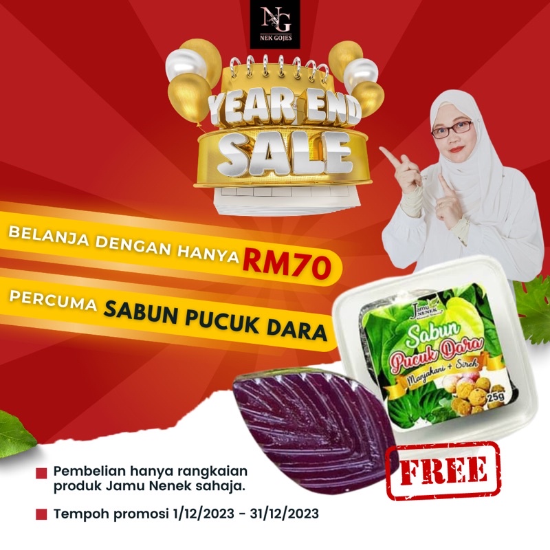SABUN PUCUK DARA JAMU NENEK | Shopee Malaysia