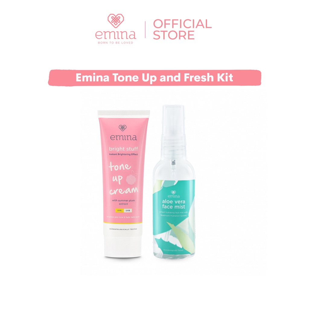 Emina Tone Up and Fresh Kit | Shopee Malaysia