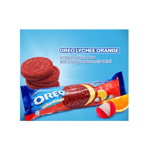Oreo Red Velvet Lychee Orange 119.6g [CNY Limited Edition] | Shopee ...