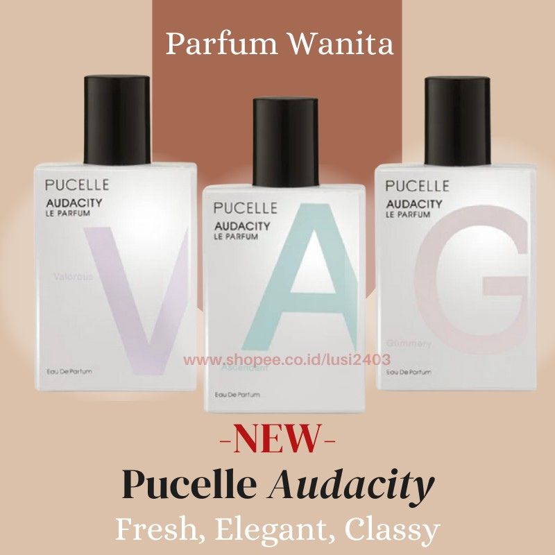 PUCELLE Audacity Eau De Parfum Valorous 50ml (body care, perfume spray ...