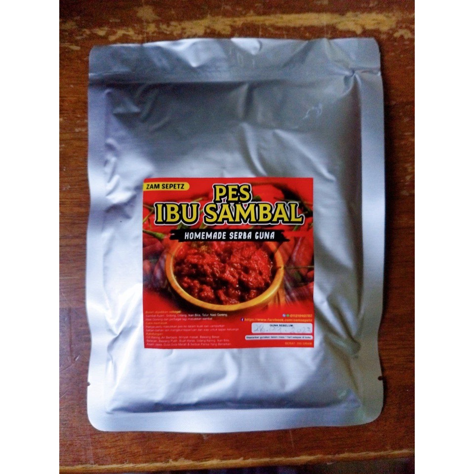 PES IBU SAMBAL SERBAGUNA MUDAH, SEDAP DAN CEPAT DIMASAK TANPA BAHAN ...