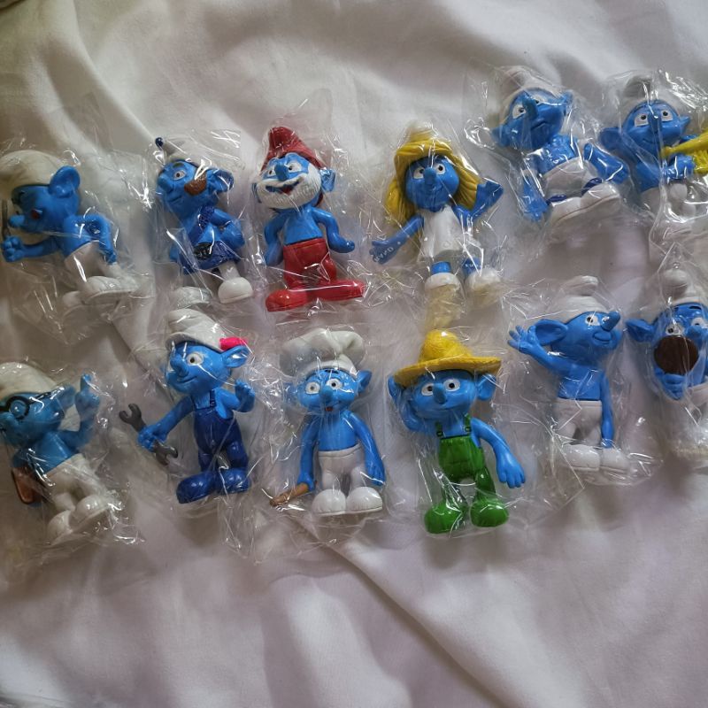 THE SMURFS model doll collection set | Shopee Malaysia