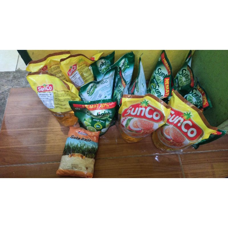 Sunco sunco Cooking Oil sunco 2L liter Cooking Oil Packaging pouch 2 ...