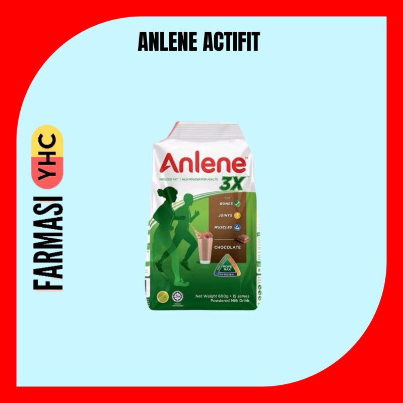 Anlene Chocolate Milk Powder For Adults 600g Shopee Malaysia