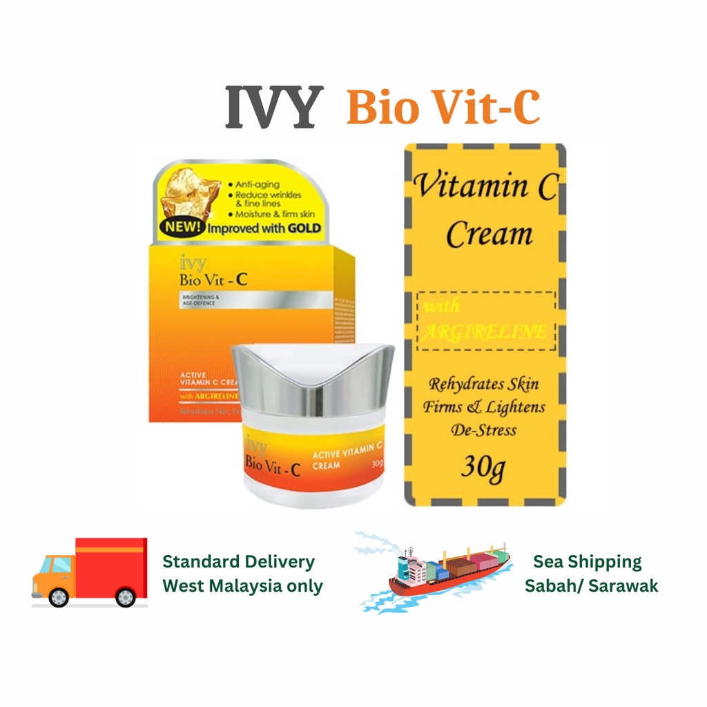 Ivy Bio Vit-C Active Vitamin C Cream (30g) | Shopee Malaysia