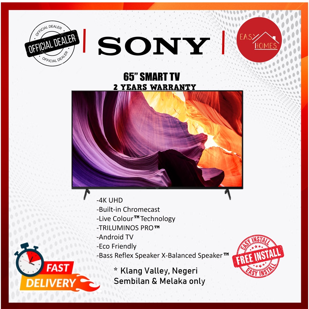 Sony KD-65X80K l 4K Ultra HD | High Dynamic Range (HDR) | Smart TV ...