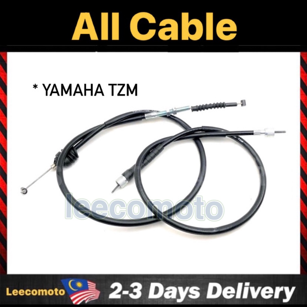 Yamaha TZM150 TZM 150 METER CLUTCH THROTTLE TACHO RPM CABLE CHOKE CABEL ...