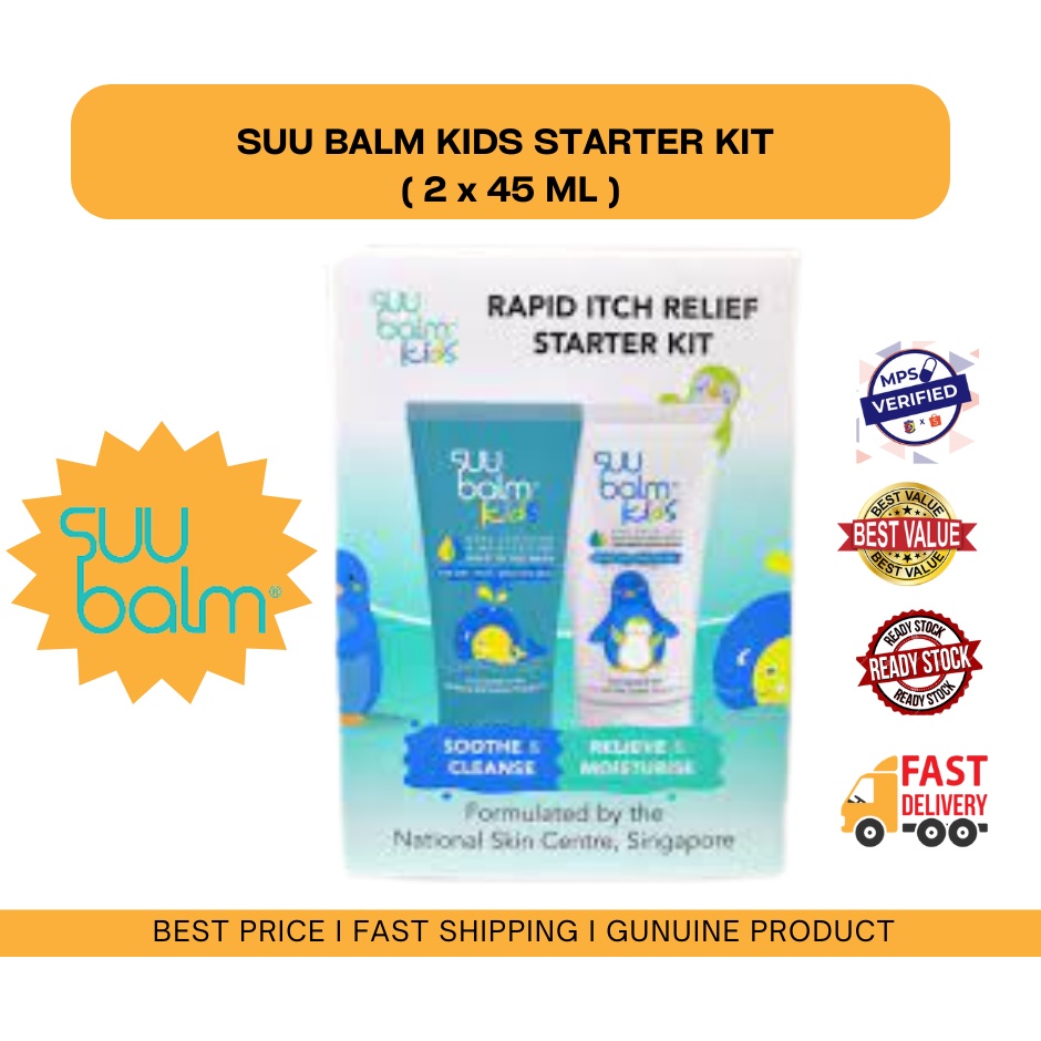 SUU BALM KIDS STARTER KIT ( 2 x 45 ML ) | Shopee Malaysia
