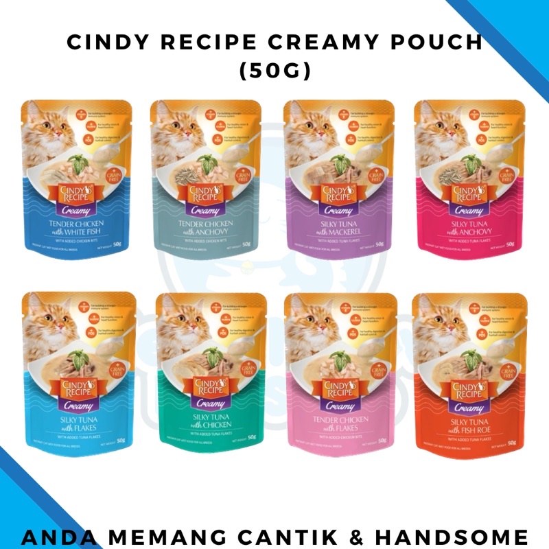 Cindy Recipe Creamy Pouch (50g) | Shopee Malaysia
