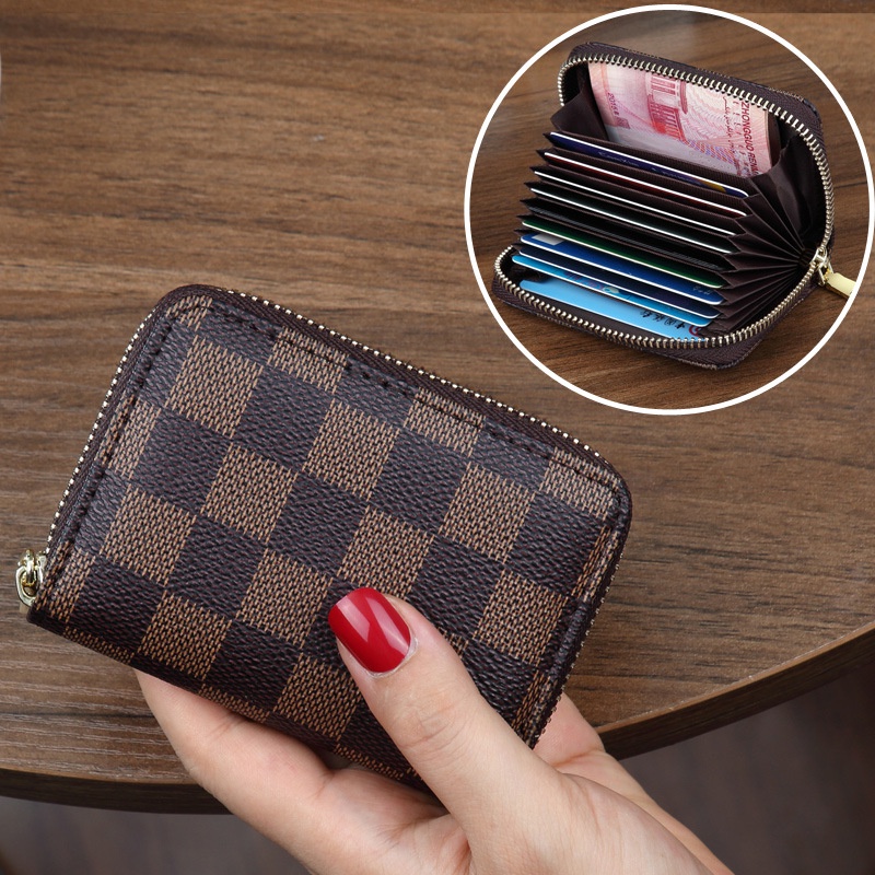 Card Wallet Card Holder Wallet Women Men Credit Card License Holder ...