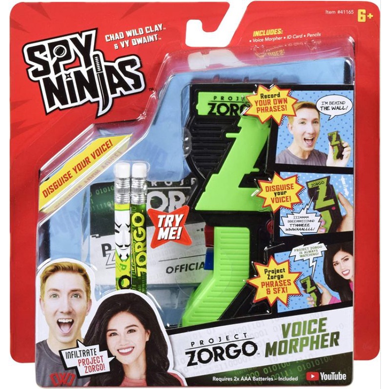 Spy Ninjas Project Zorgo Voice Morpher | Shopee Malaysia