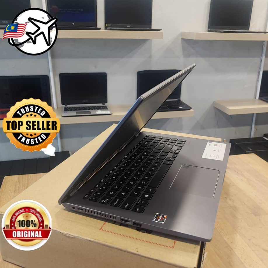 ASUS M509D RYZEN 5 + RADEON GRAPHICS GAMING LAPTOP 100% ORIGINAL USED ...
