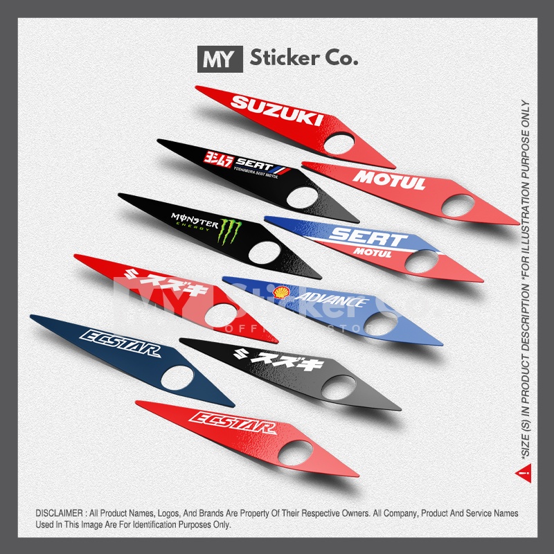 Sticker : Suzuki Raider R150 Fi Lower Cowling Aftermarket (Pair - 2 ...