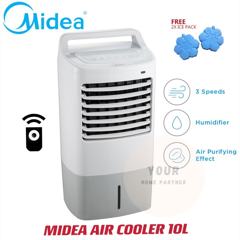 Midea Air Cooler 10L MAC-120AR | Shopee Malaysia
