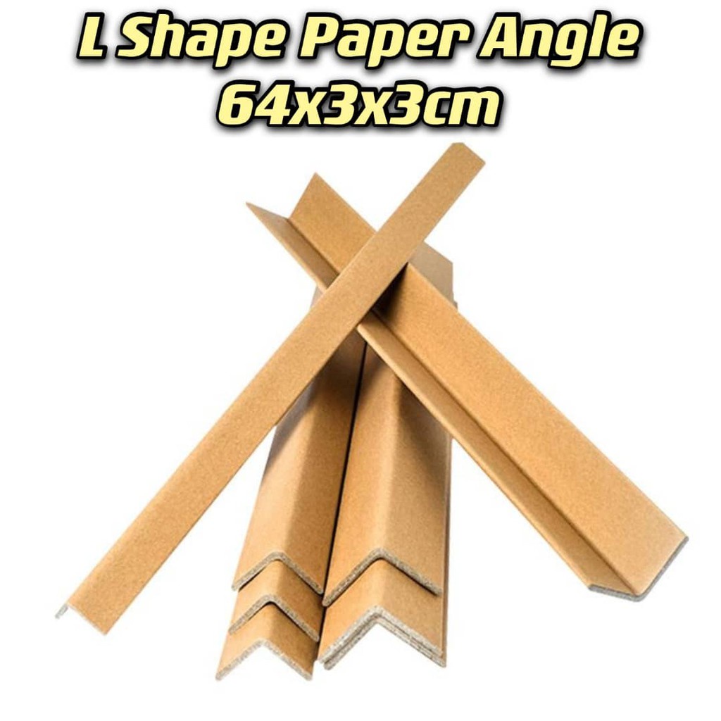Malaysia 150cm / 64cm L Shape Pallet Carton Paper Angle Bar / Corner ...