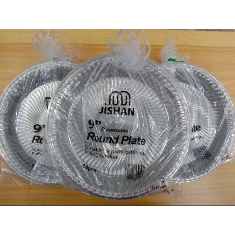 Pinggan Plate 9" (50pcs) | Shopee Malaysia