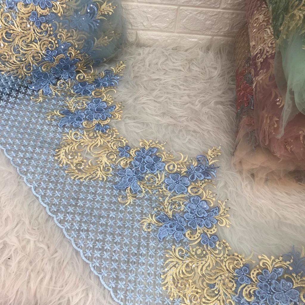 [⚡ NEW ⚡] BORDER LACE SULAM BUNGA 1 LAYER CANTIK MENAWAN / BORDER LACE ...