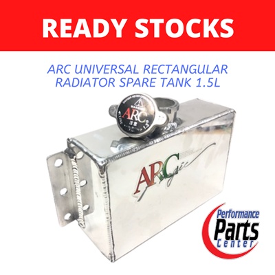 ARC Universal Rectangular Radiator Spare Tank - 1.5 Liter | Shopee Malaysia