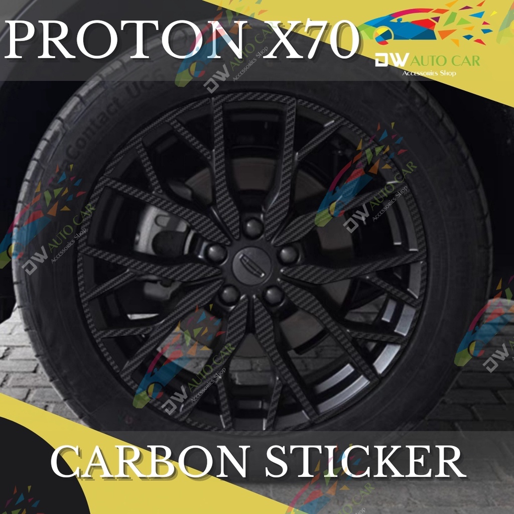 Proton X70 Modification Special Rim Decoration Car Sticker Protect ...