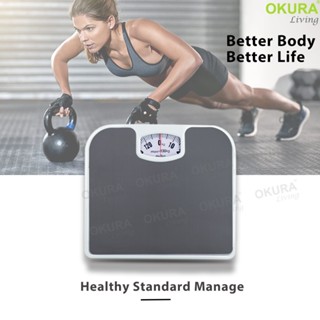 Penimbang Digital Berat Badan Max 100kg Bathroom Analog Mechanical ...