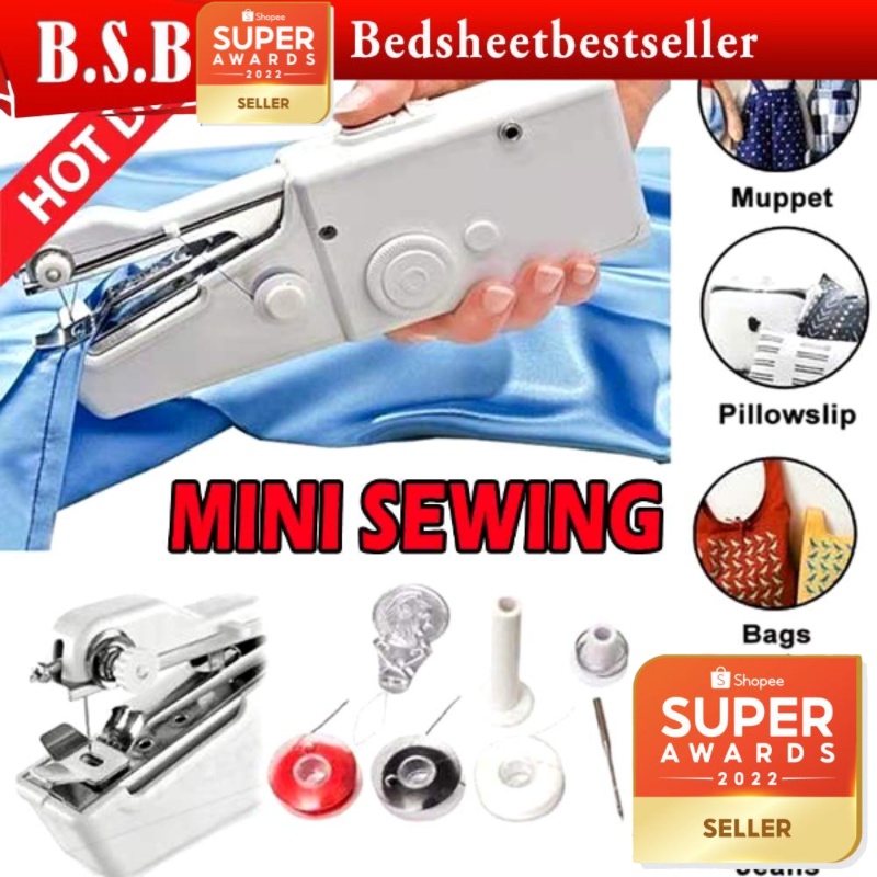 B.S.B Mesin Jahit Tangan Handheld Sewing Machine | Shopee Malaysia