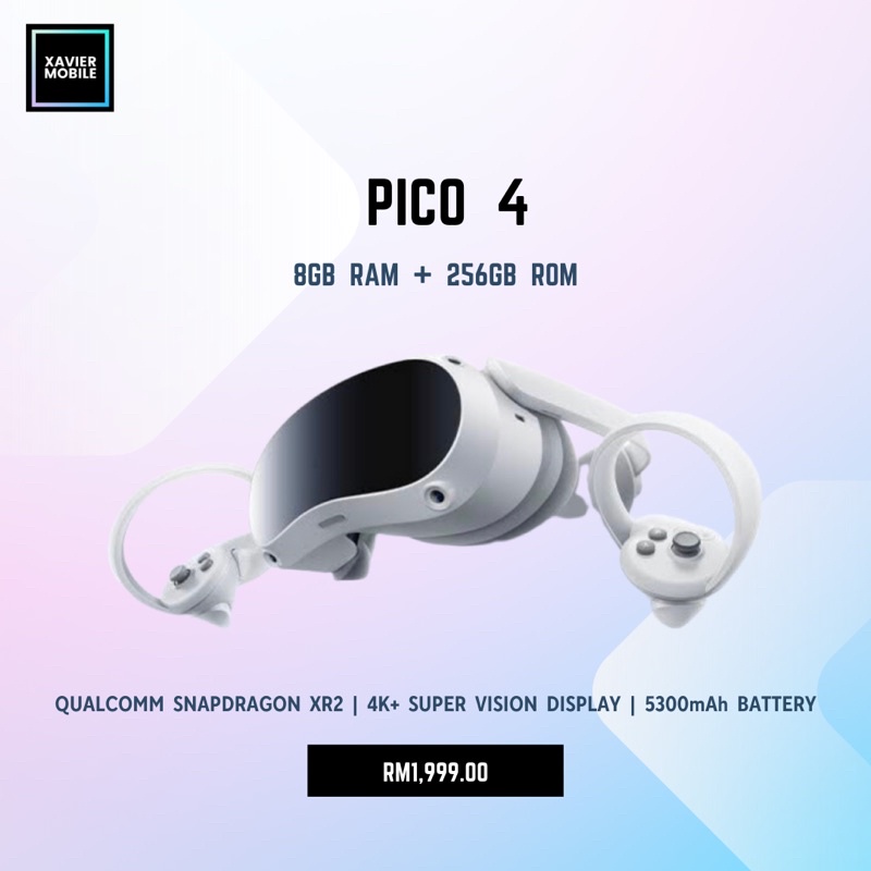 Pico 4 | 8GB + 256GB | 1 Year Official Warranty by Pico Malaysia ...