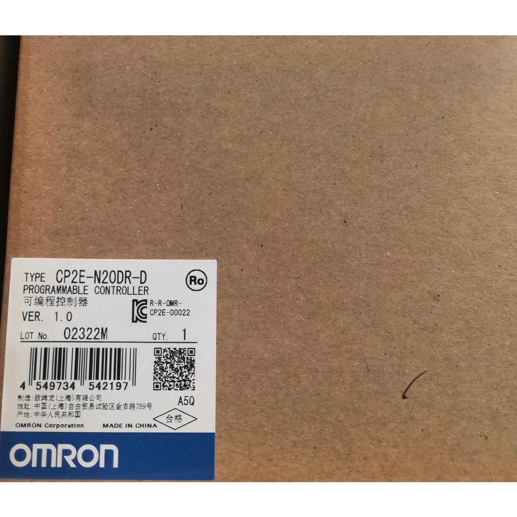 OMRON CP2E-N20DR-D Programmable Logic Controller (PLC) | Shopee Malaysia