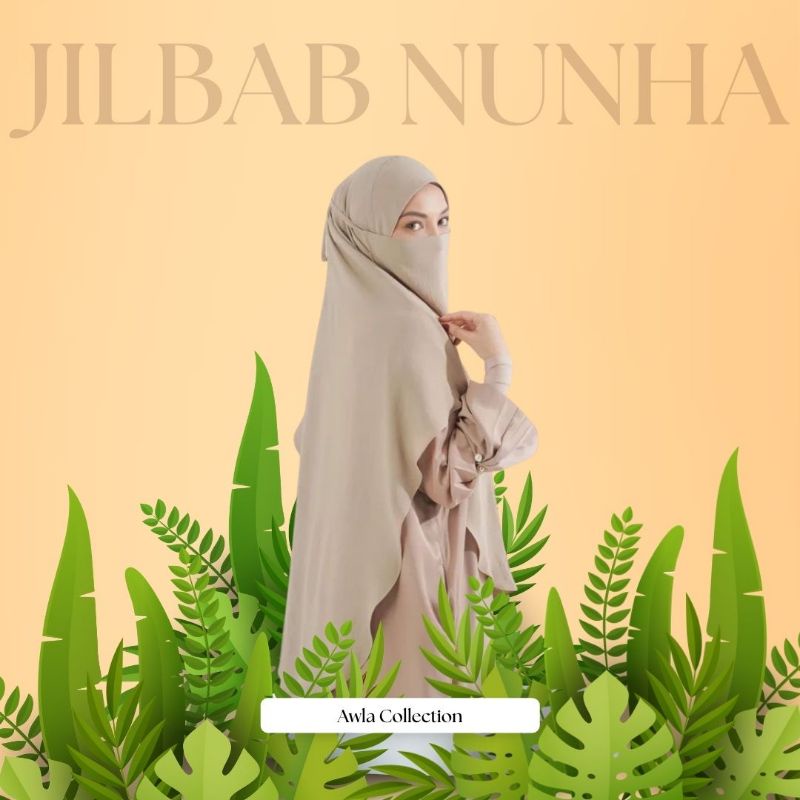JILBAB NUNHA FREE PURDAH KHIMAR NILOFA LOFA NEELOFA LABUH TUDUNG UMRAH ...