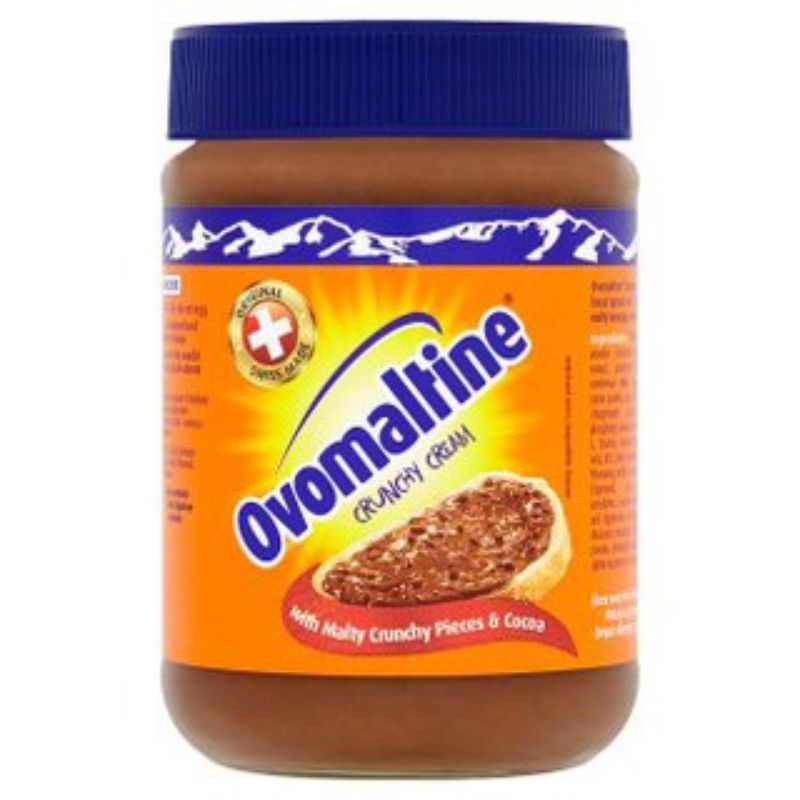 Ovomaltine Crunchy Cream Chocolate Spread with Malty Crunchy Pieces & Cocoa 380g | Shopee Malaysia