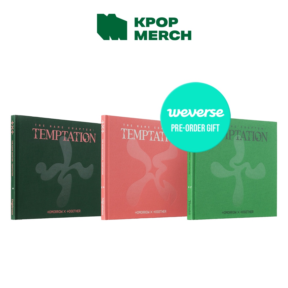  Weverse POB TOMORROW X TOGETHER TXT The Name Chapter Temptation 