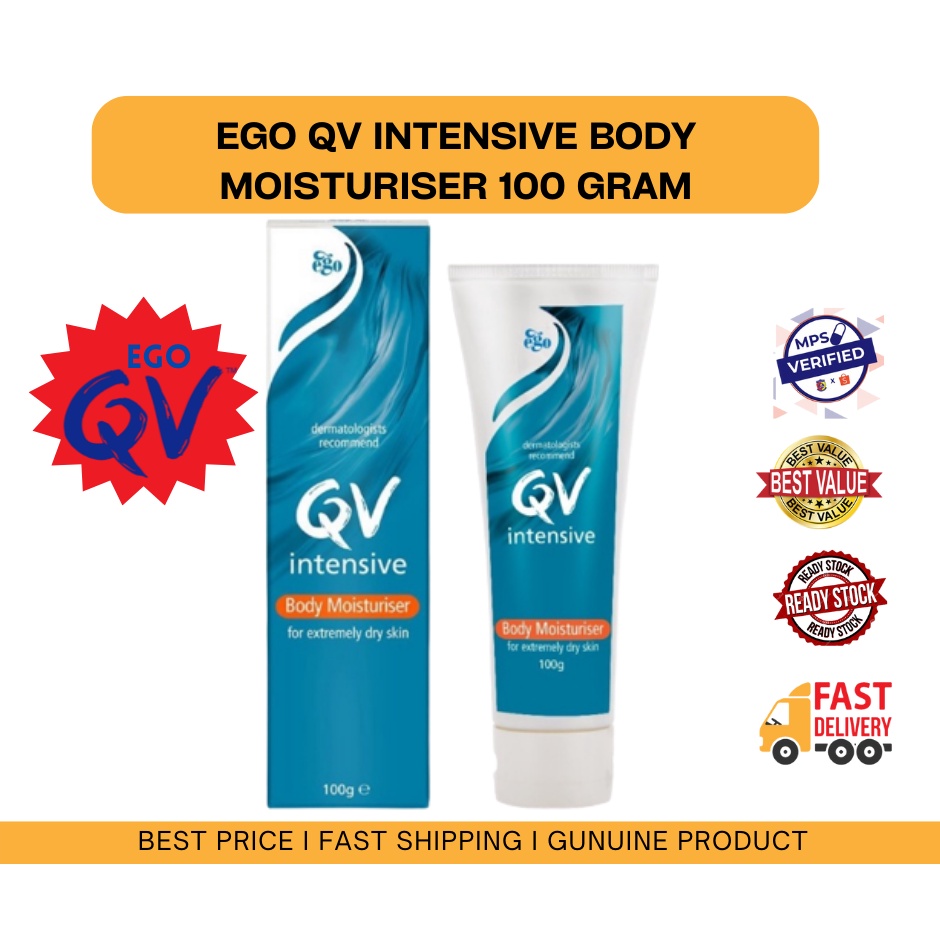 EGO QV INTENSIVE BODY MOISTURISER 100g ( EXP : 5/2026 ) | Shopee Malaysia