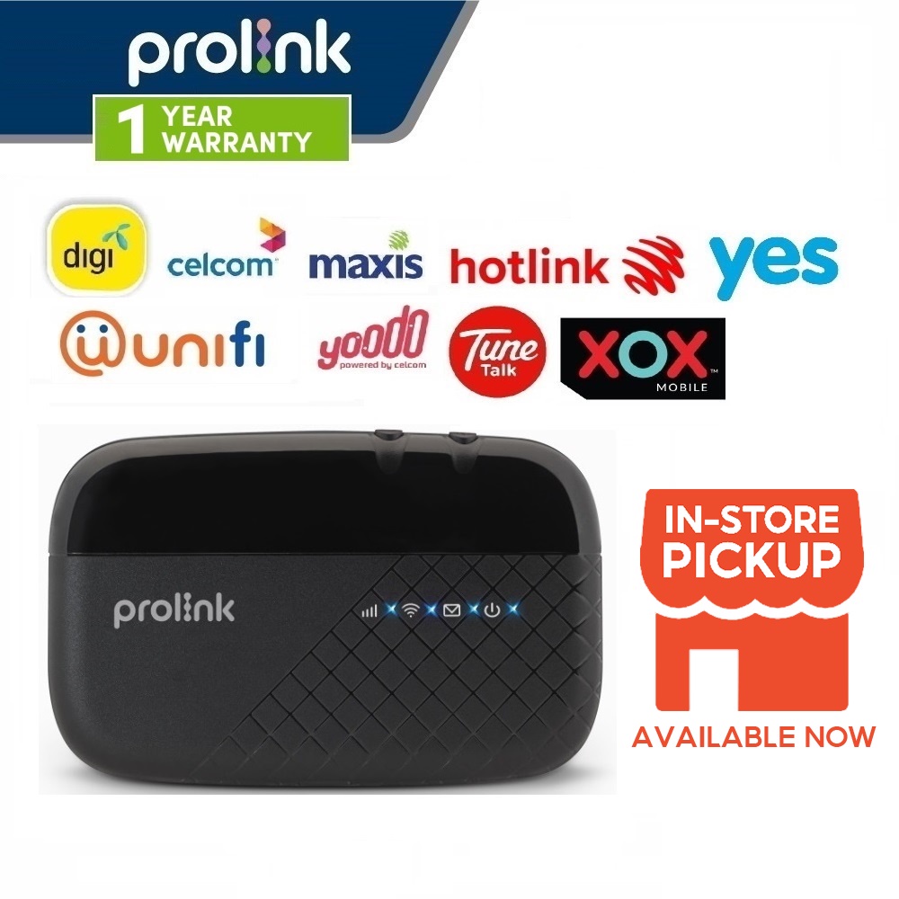 Prolink 4G LTE Unlimited Hotspot WiFi Modem Portable MiFi Router ...
