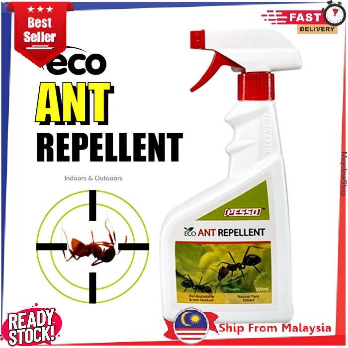 PESSO Eco Ant Repellent Spray Semut Serai Wangi (500ml) | Shopee Malaysia
