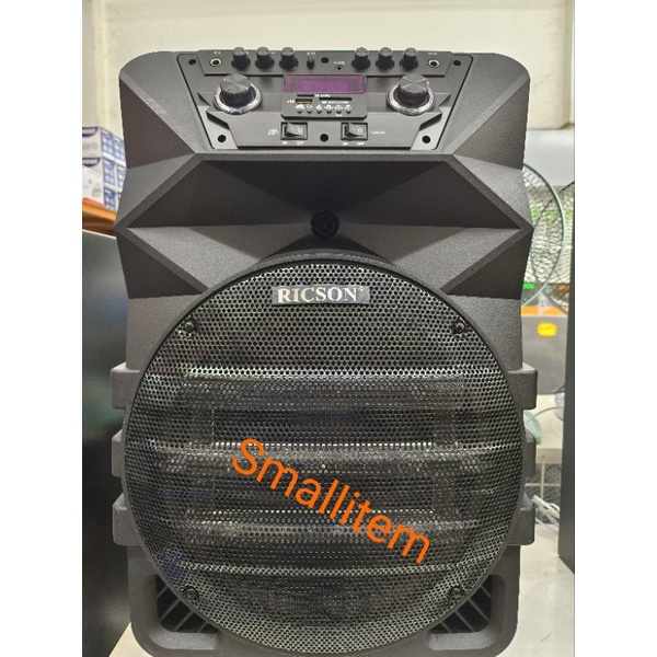 Ricson Speaker Trolley 12" Speaker with Mic | Shopee Malaysia