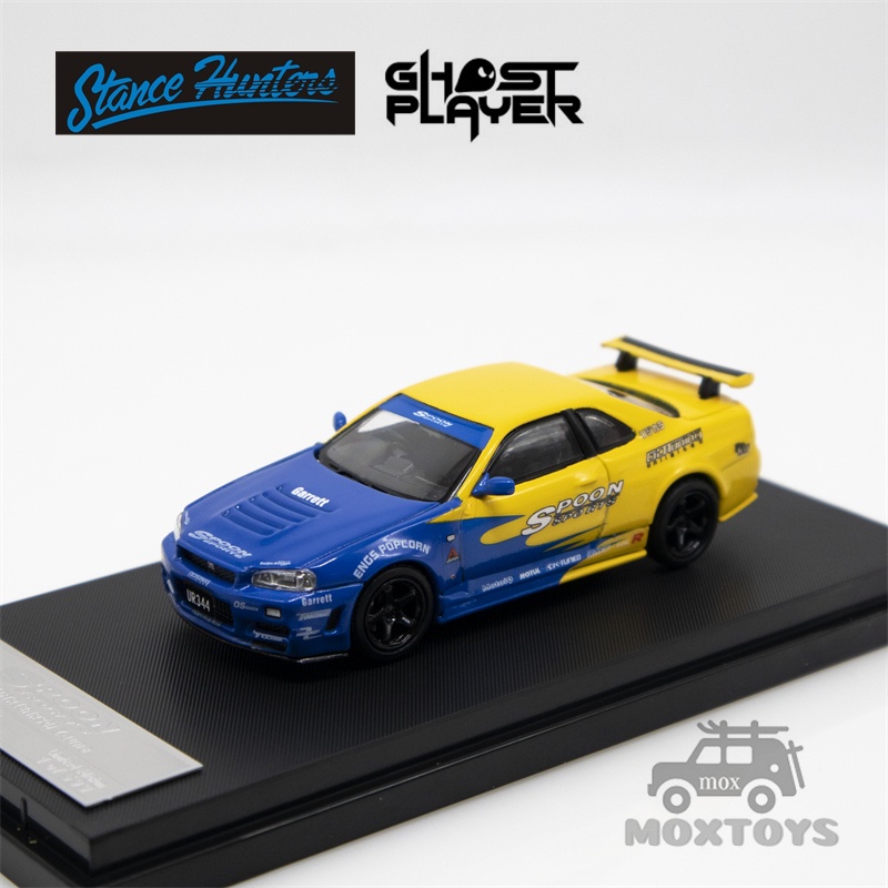 Ghost Player x Stance Hunters 1:64 Nissan Skyline GTR R34 Customized ...