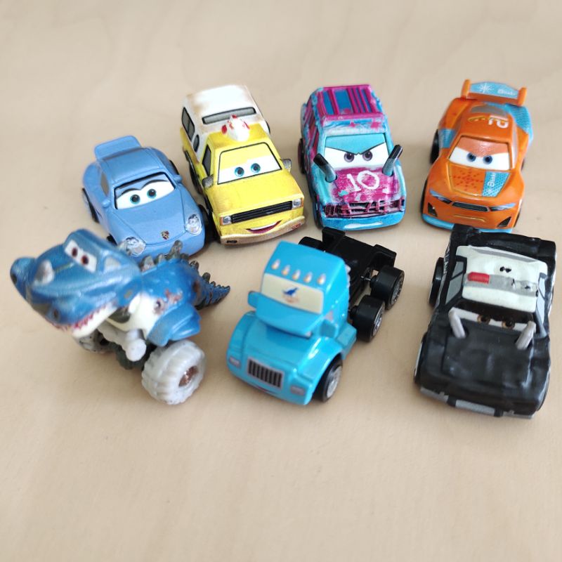 Mattel Disney Pixar Cars Mini Racers T Rex Dinosaur Loose | Shopee Malaysia