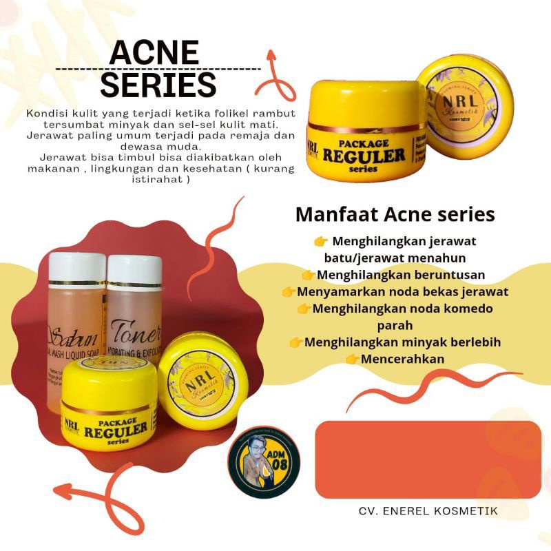 CREAM NRL NEW PACKAGING.set glowing\acne\flek | Shopee Malaysia