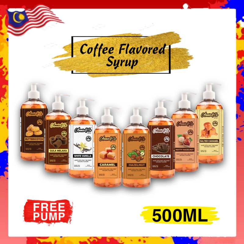 ANNIE&CO SYRUP READY STOCK Coffee Cordial Kordial Sirap Pemanis Kopi ...
