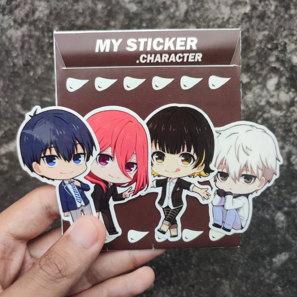 Complete Anime Sticker - Blue Lock Stickers - 1 Set Of Contents 7 ...