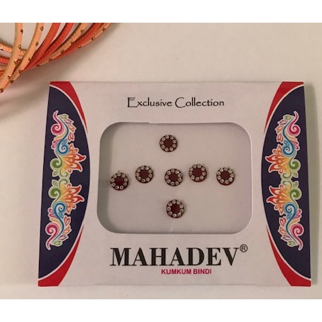Fancy Stone Design Indian Sticker Pottu Forehead Bindi Potu Wear ...