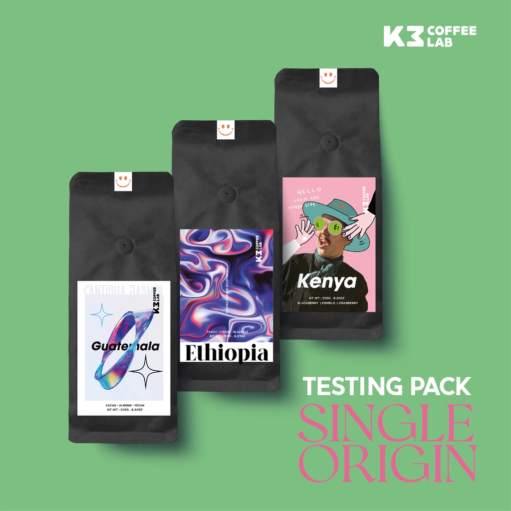 K3 Coffee Lab - Single Origin Testing Pack - 100g / pack | Shopee Malaysia