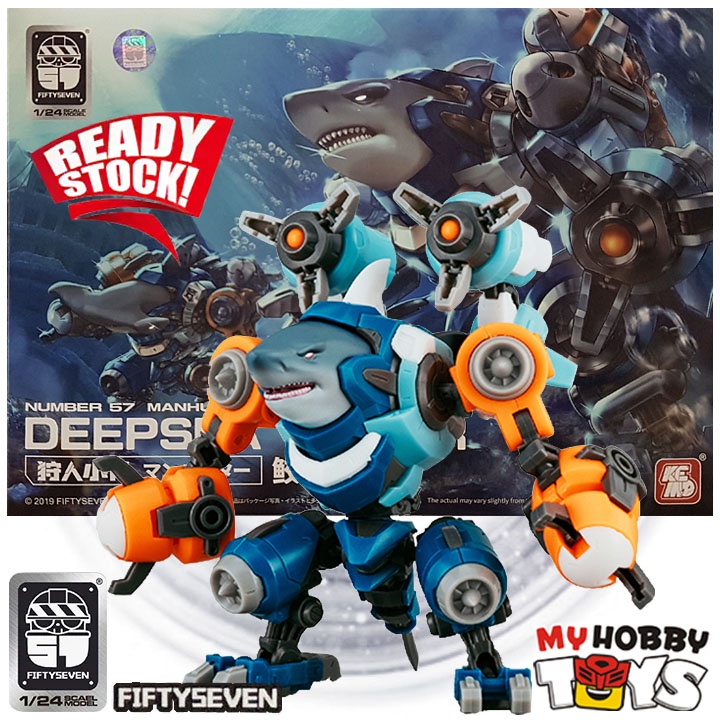 FIFTYSEVEN Model Kits - Number 57 ManHunter - Deepsea Ripper ( Shark ... FIFTYSEVEN Model Kits - Number 57 ManHunter - Deepsea Ripper ( Shark ...
