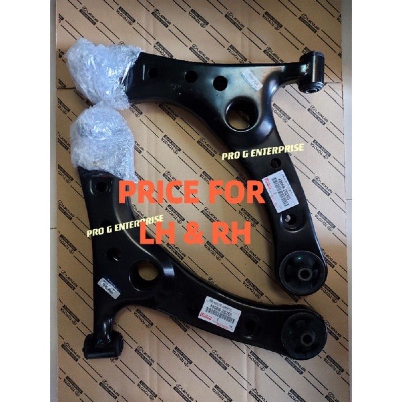 ORIGINAL TOYOTA IPSUM ACM21 FRONT LOWER ARM SET | Shopee Malaysia