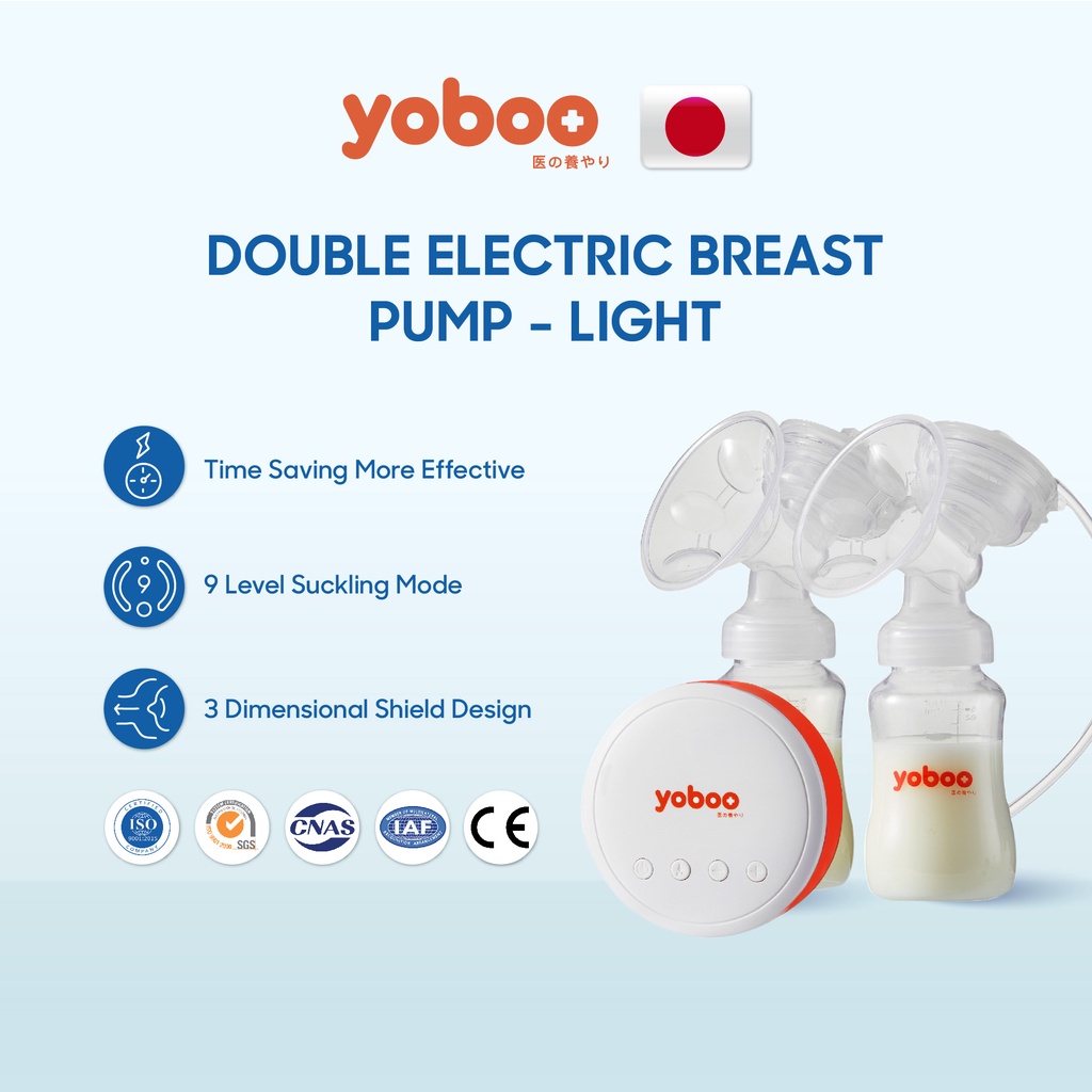 Yoboo Double Electric Breast Pump YB-0024 | Shopee Malaysia