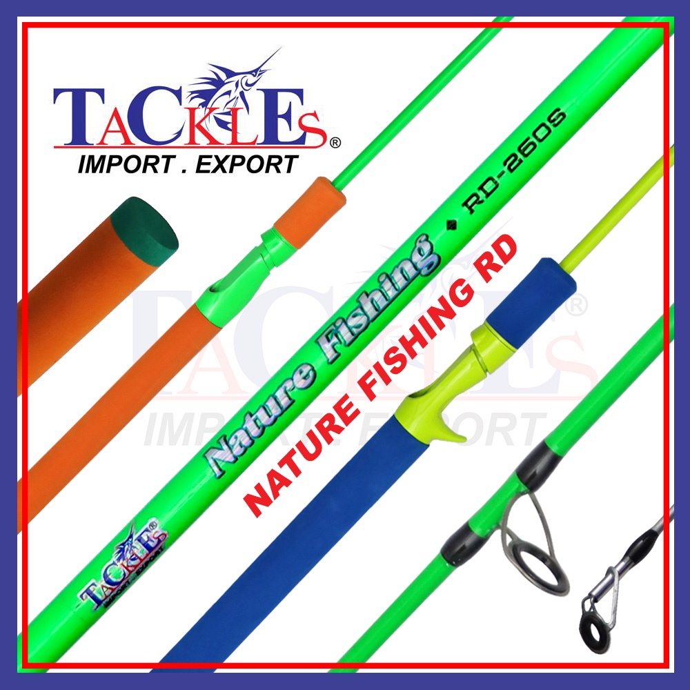 (4ft-6ft) TCE Tackles Nature Fishing Rod Spinning Casting Fishing Rod ...