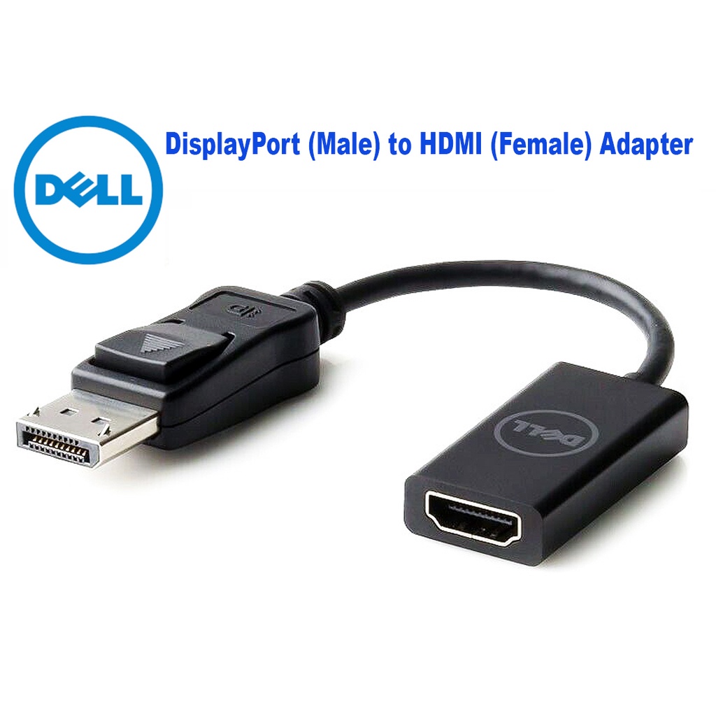 Original Dell 4K DisplayPort DP Male to HDMI Female Adapter cable ...