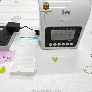 office digital punch card absence machine worker attendance staff time ...