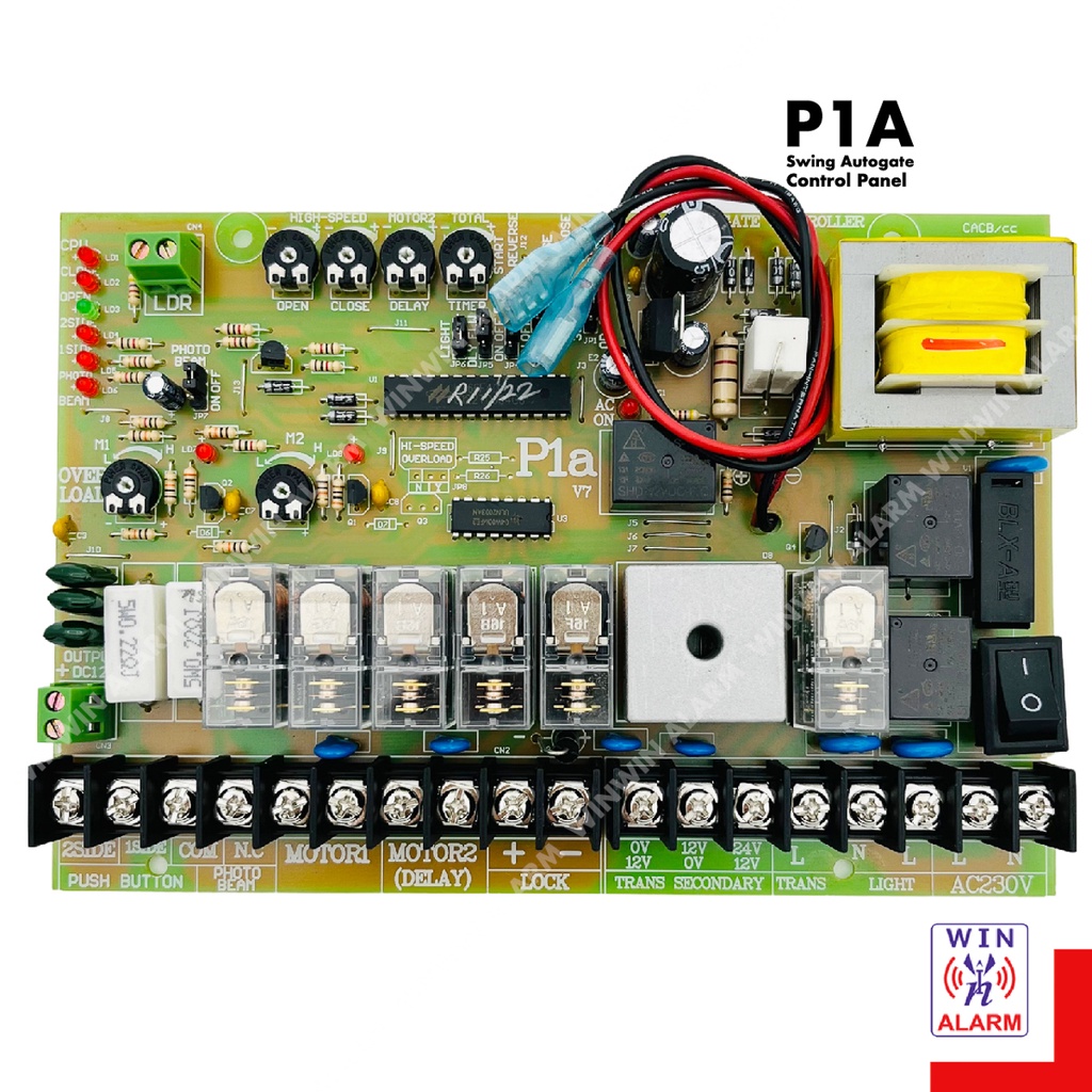 P1A Underground AutoGate Swing Board PCB Controller Board 12V/24V ...