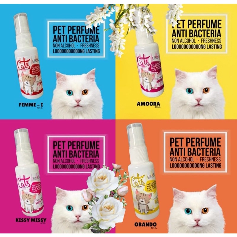 Cat Desire perfume Seravet 40ml Perfume kucing | Shopee Malaysia