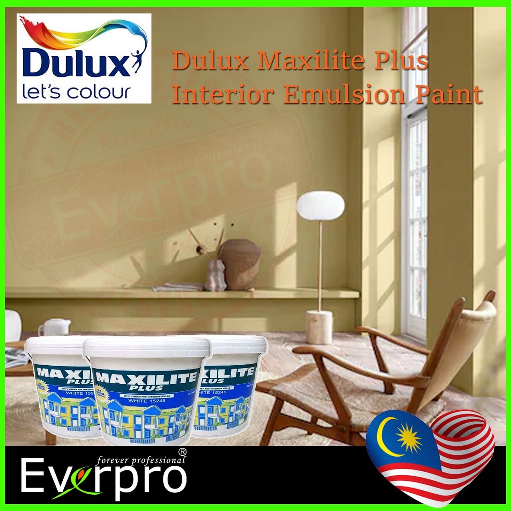 Dulux Maxilite Plus Interior Emulsion Paint Suitable For Interior Wall ...